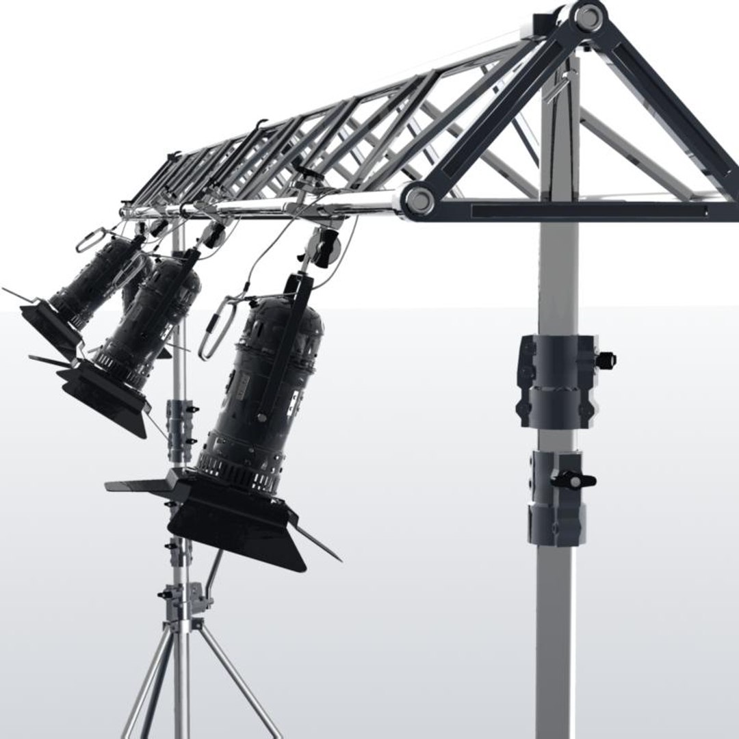 3d Studio Lights Fresnel Ramp Model