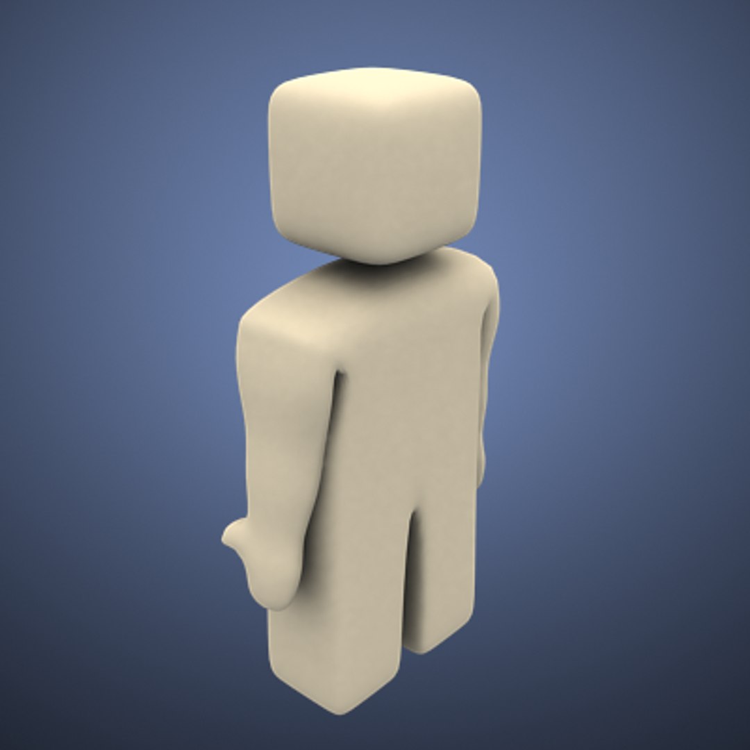 simple cubic figure 3d model