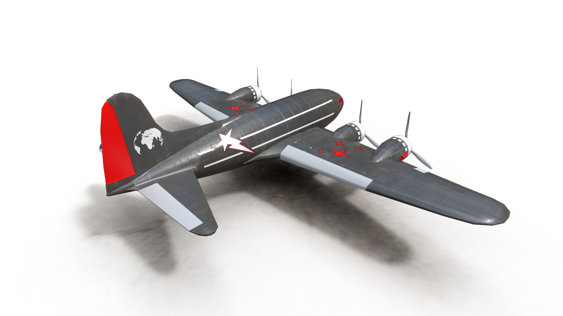 3D Low Poly Cargo Plane 4K PBR Texture - TurboSquid 2159367