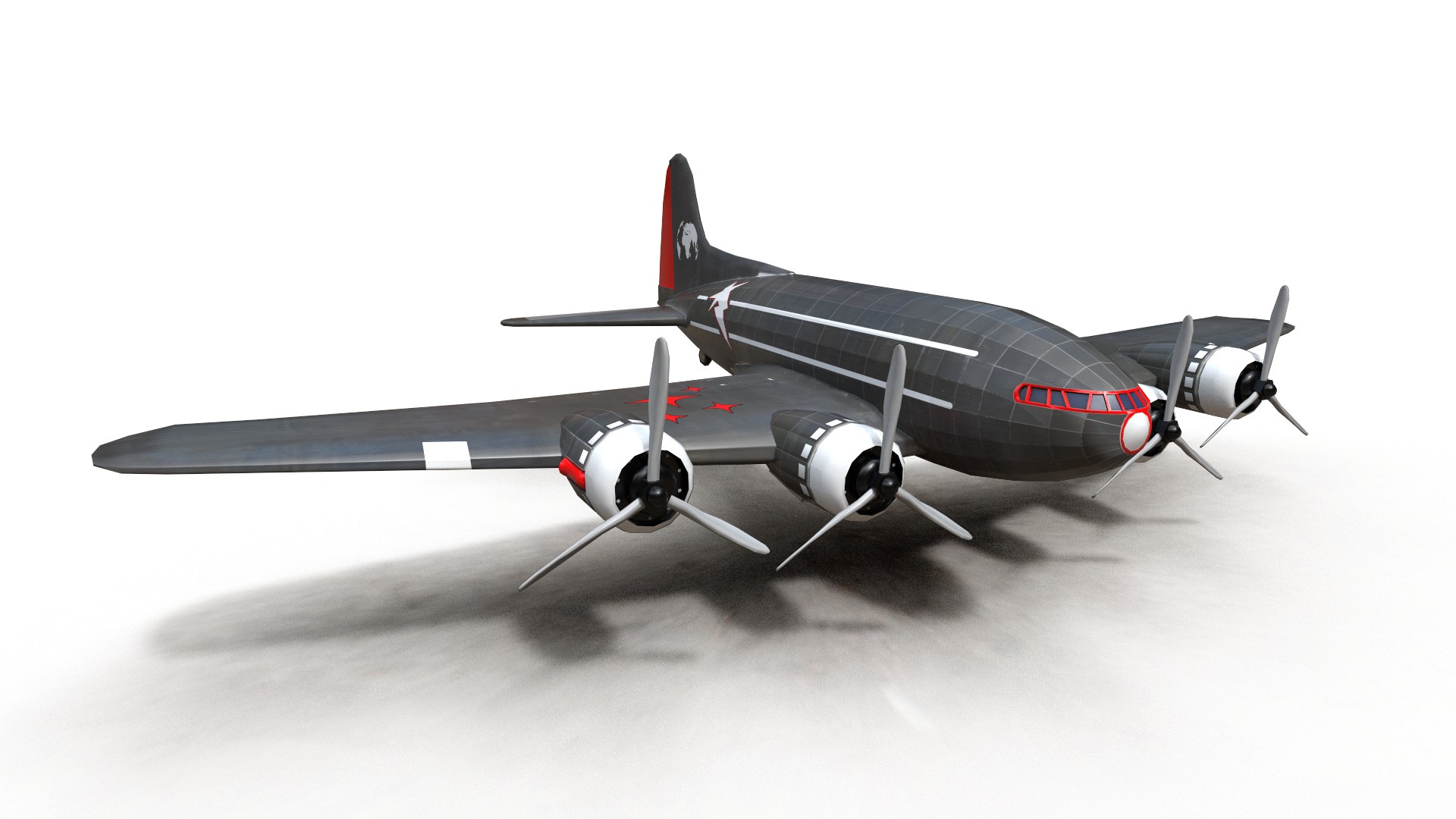 3D Low Poly Cargo Plane 4K PBR Texture - TurboSquid 2159367