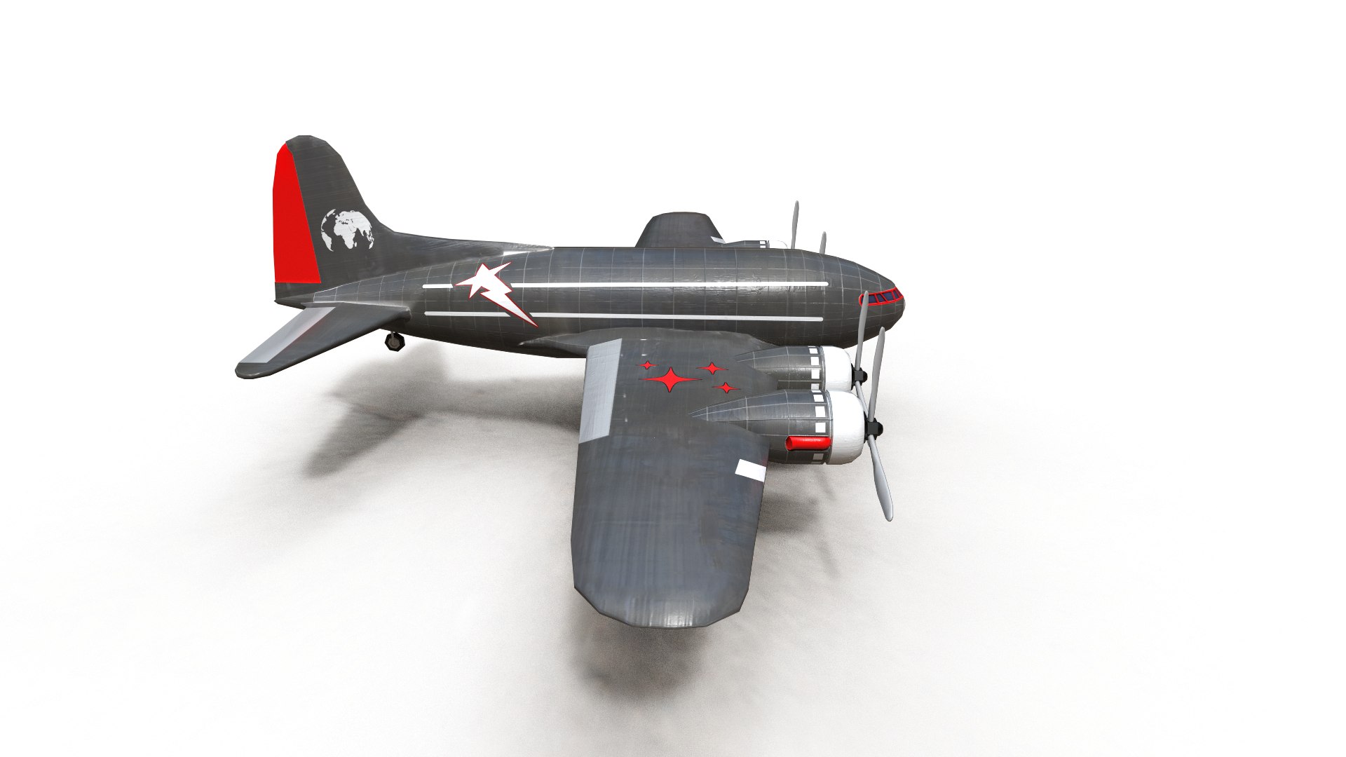 3D Low Poly Cargo Plane 4K PBR Texture - TurboSquid 2159367