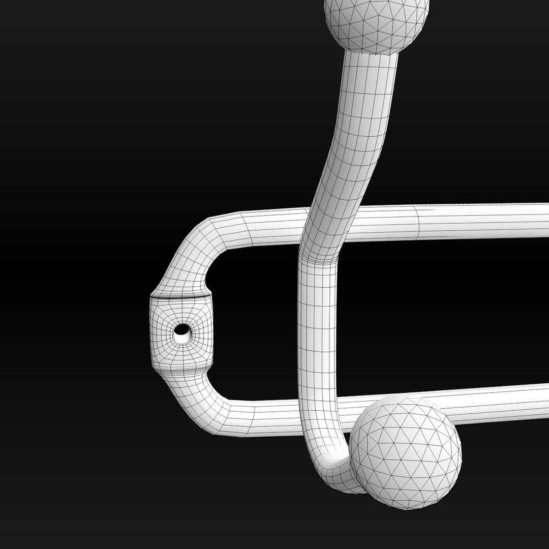 Free Clothes Holder 3d Model