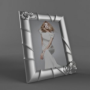 3d model photo frame art