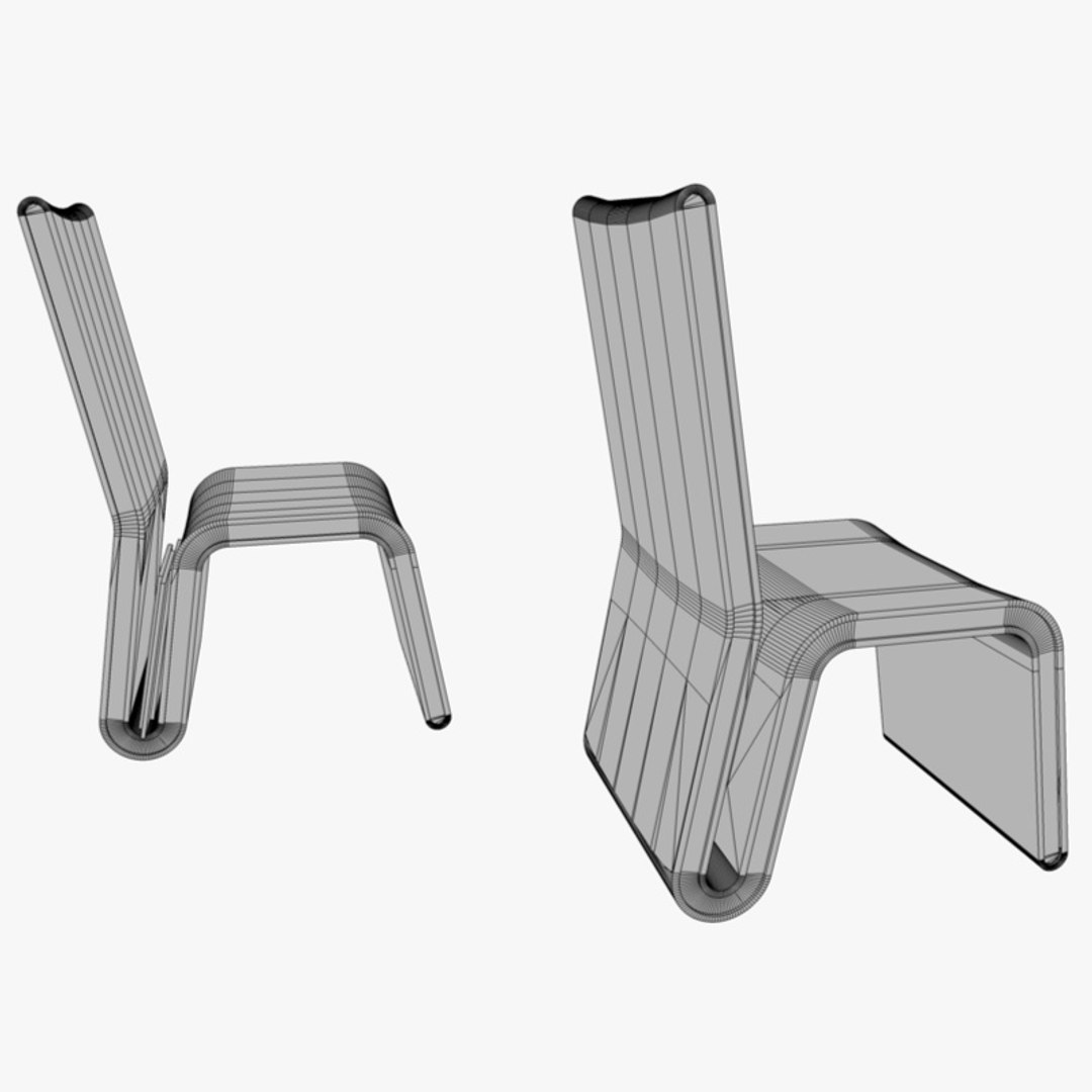 3d model shape chair