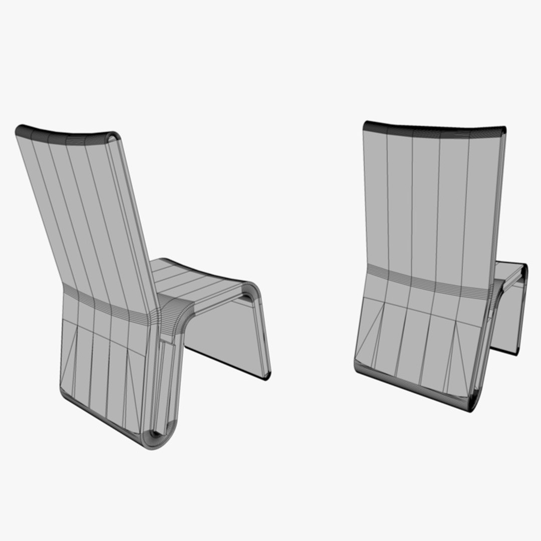 3d model shape chair