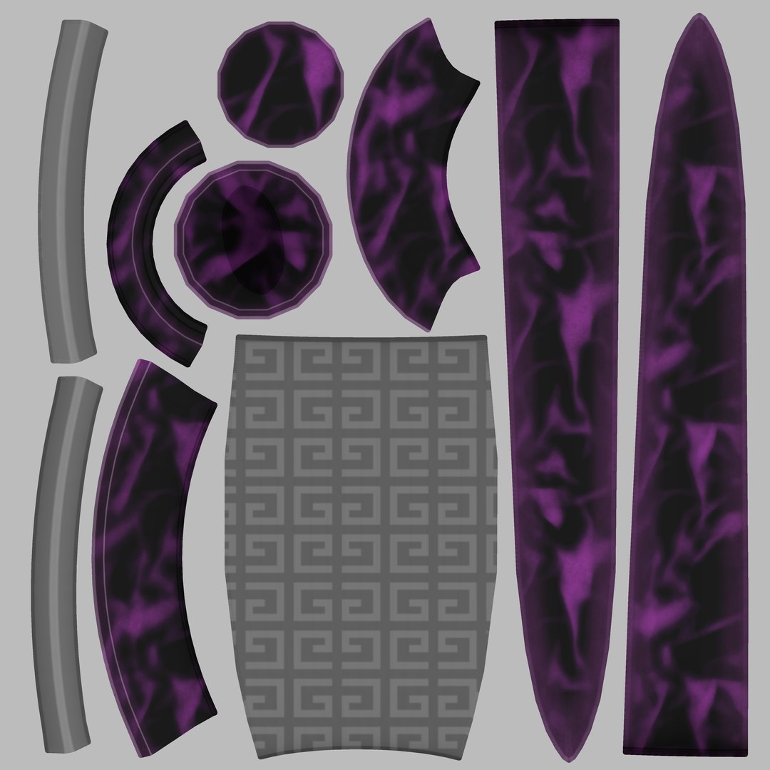 3D Crystal Blade Model - TurboSquid 2416068