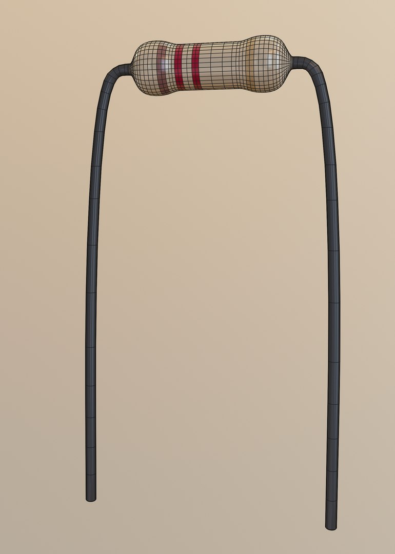 Colors resistor 3D - TurboSquid 1482108