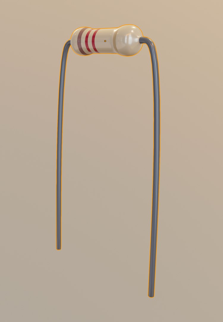 Colors resistor 3D - TurboSquid 1482108