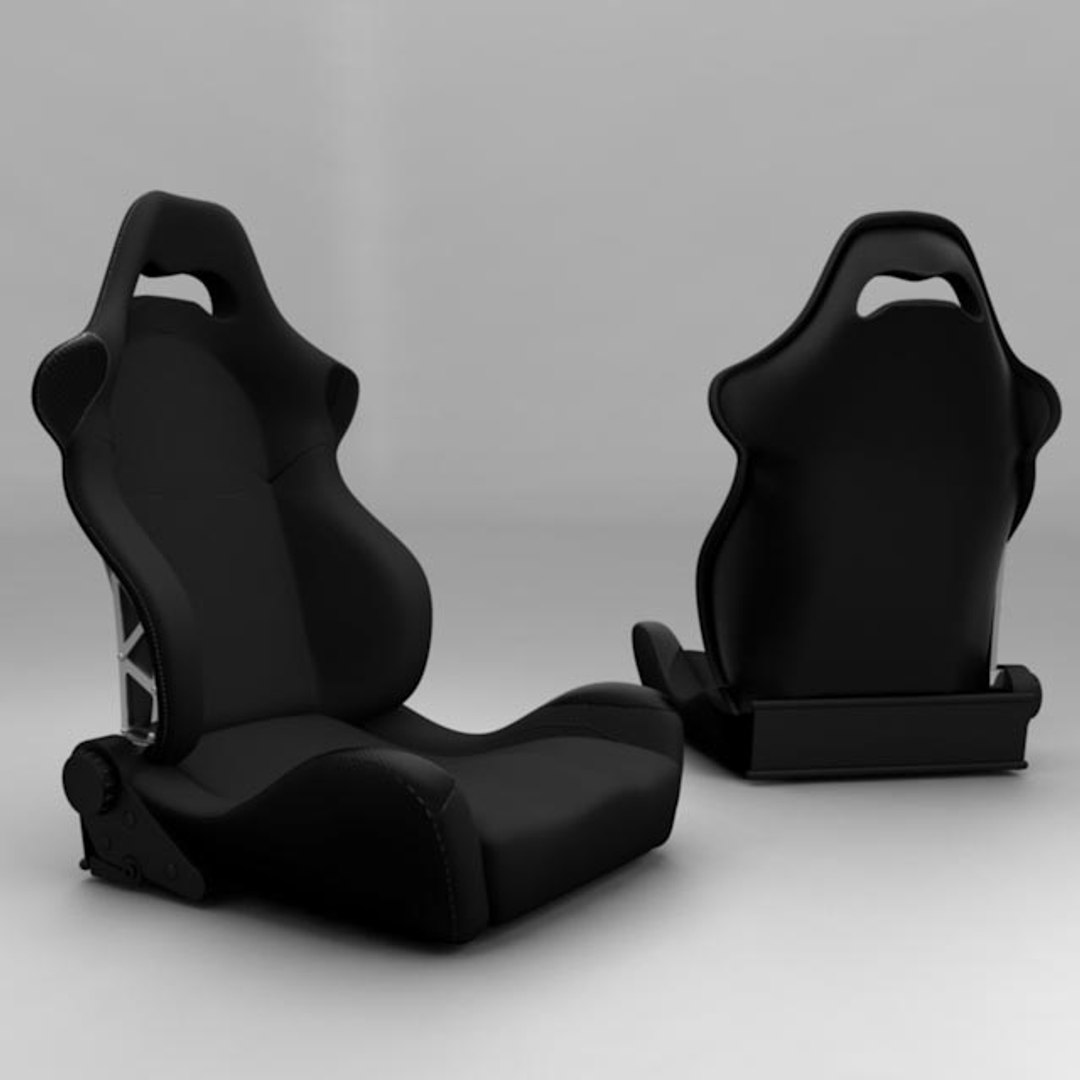 racing seat 3d model