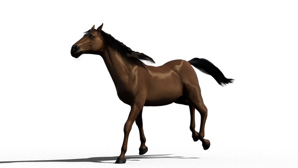 Pferd animiert 3D-Modell - TurboSquid 2460071