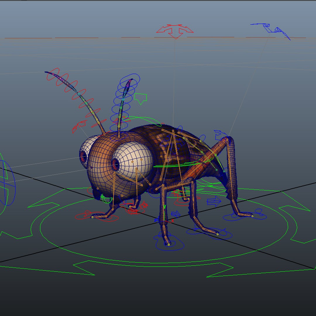 Free Rig Cricket 3d Model