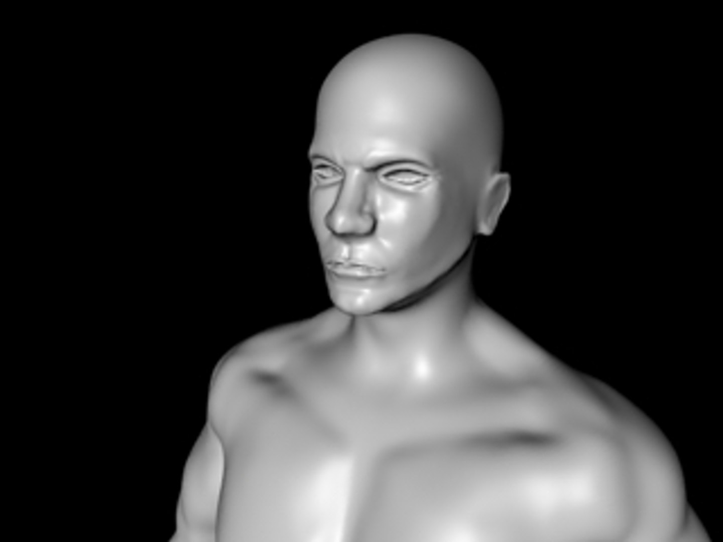 human man 3d model