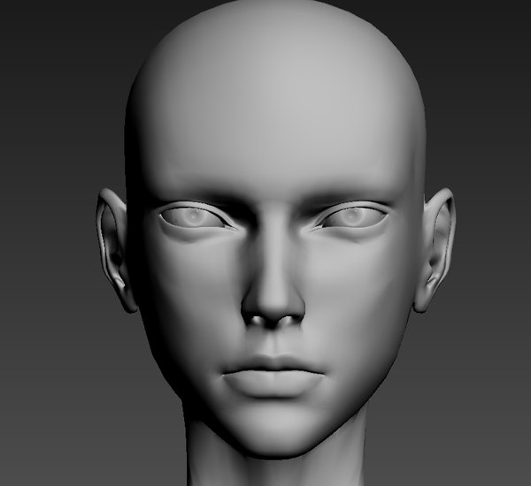 Man head 3D model - TurboSquid 1252414