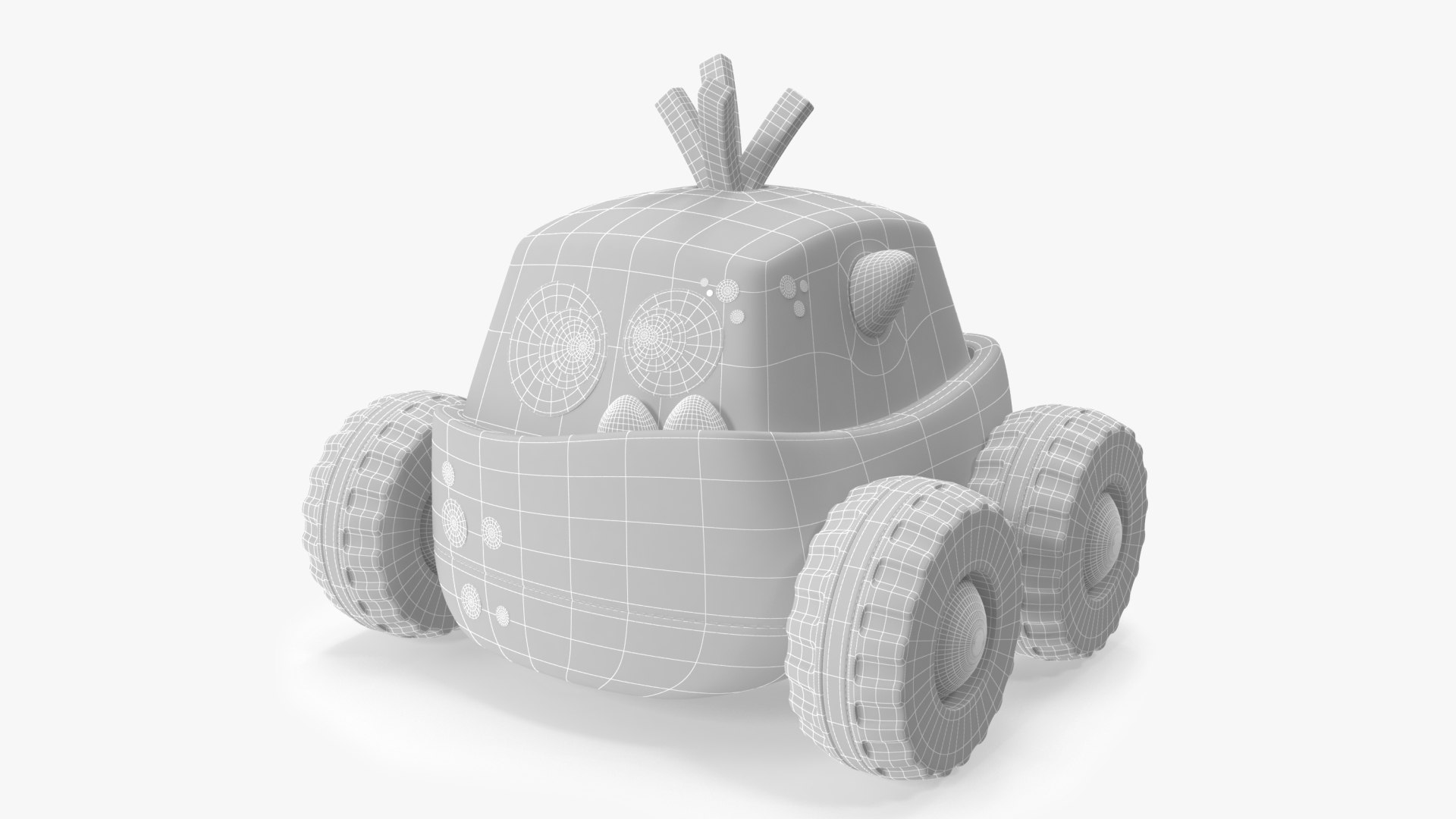 Toy Monster Car Model - TurboSquid 1442821
