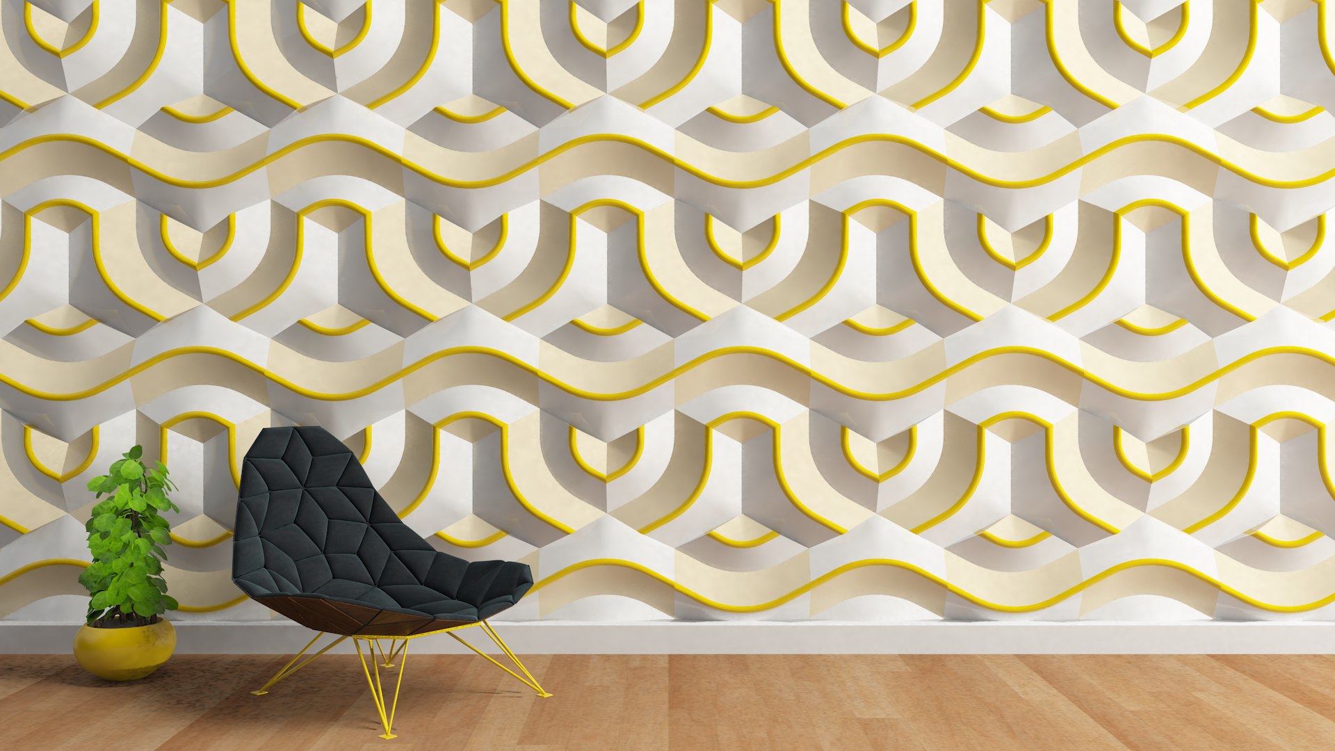 3D Model Modular Panel Wall - TurboSquid 1921940