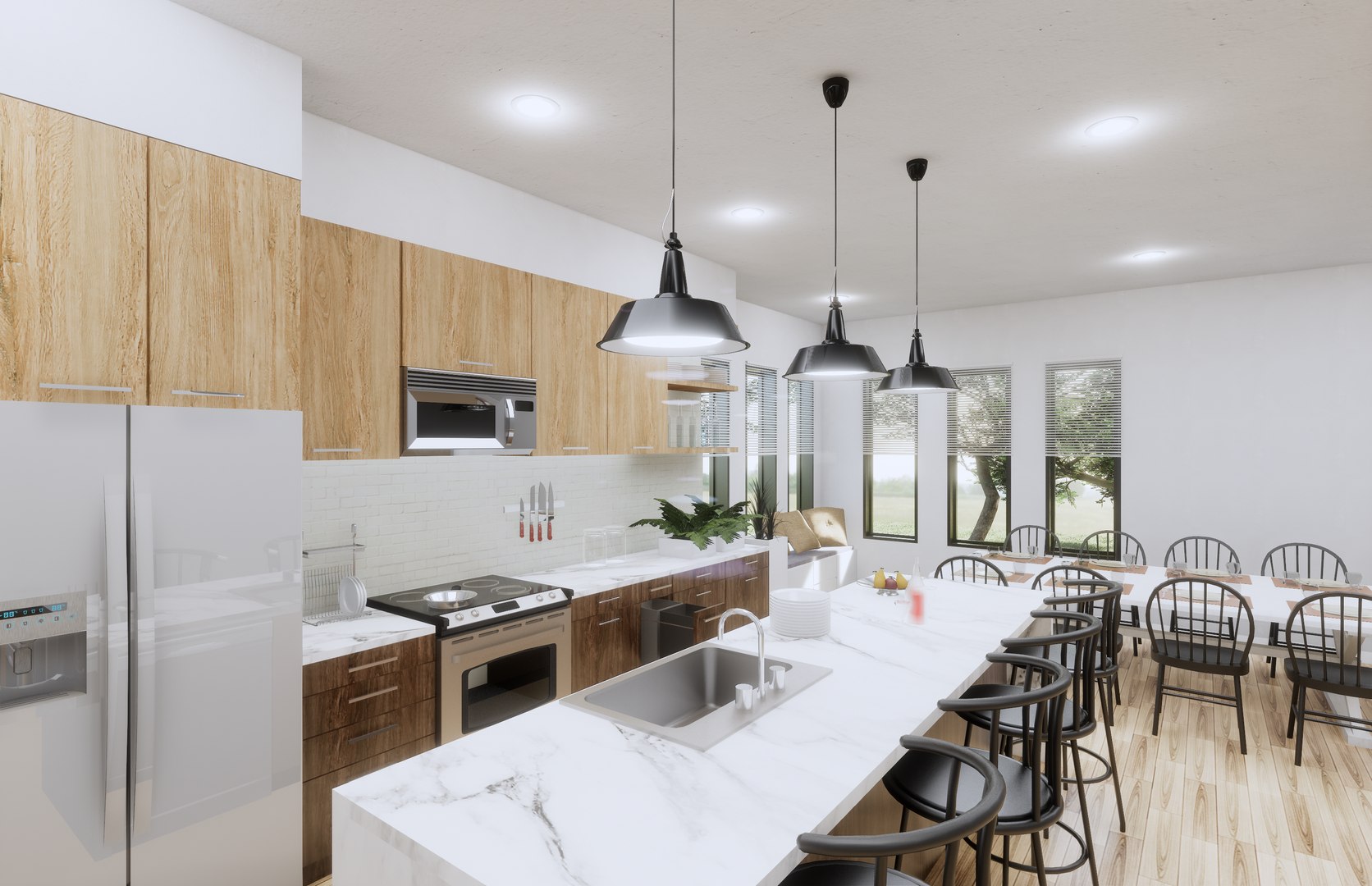 Kitchen Revit 3D - TurboSquid 1234400