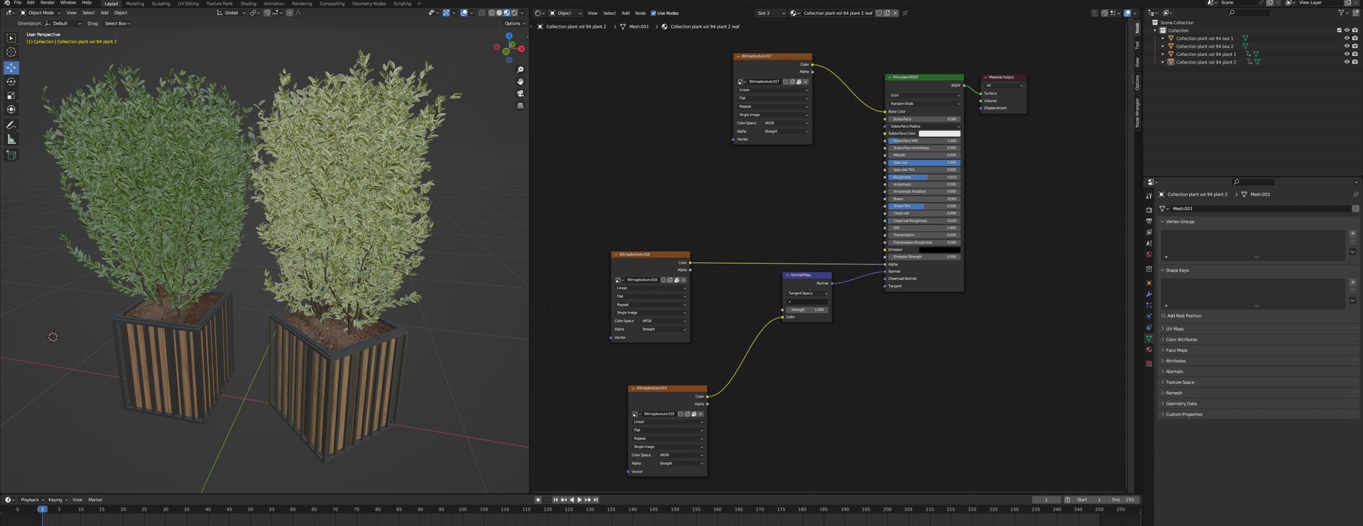 3D Collection Plant Vol 94 - Blender Model - TurboSquid 2083779