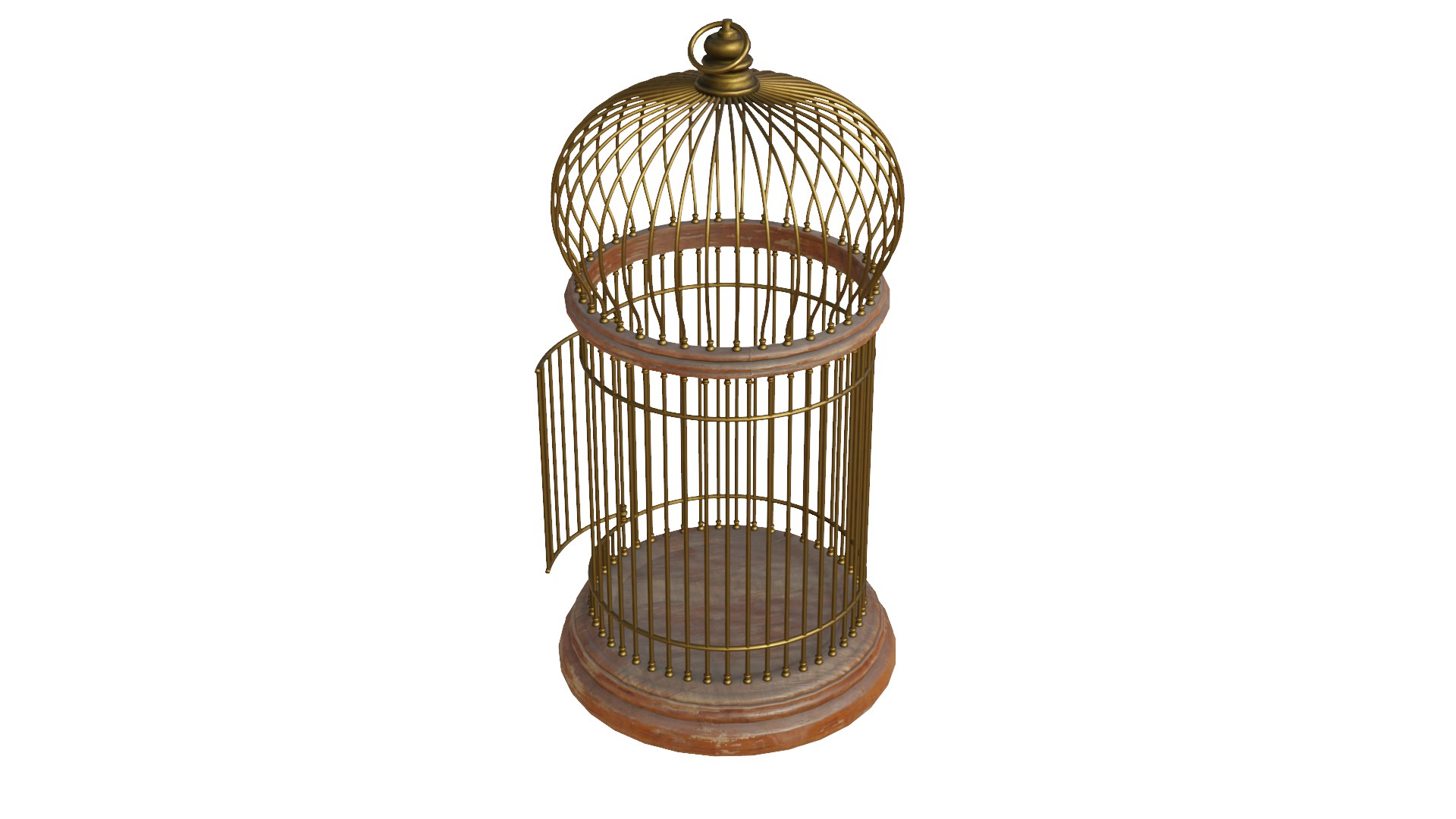 BIRD CAGE 3D - TurboSquid 1888167