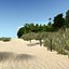 3d Modeled Beach Model