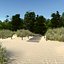 3d Modeled Beach Model