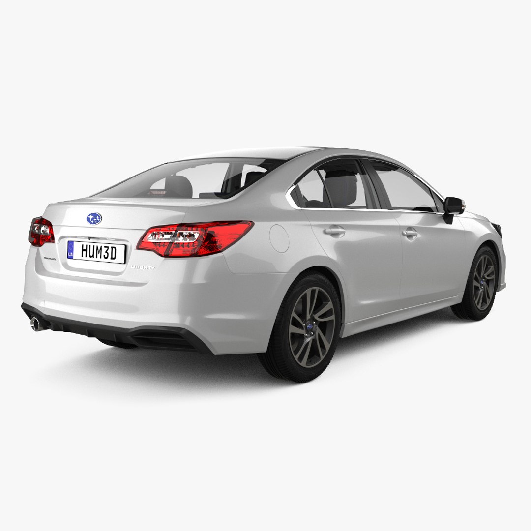 Subaru Legacy With HQ Interior 2019 3D Model - TurboSquid 2017138