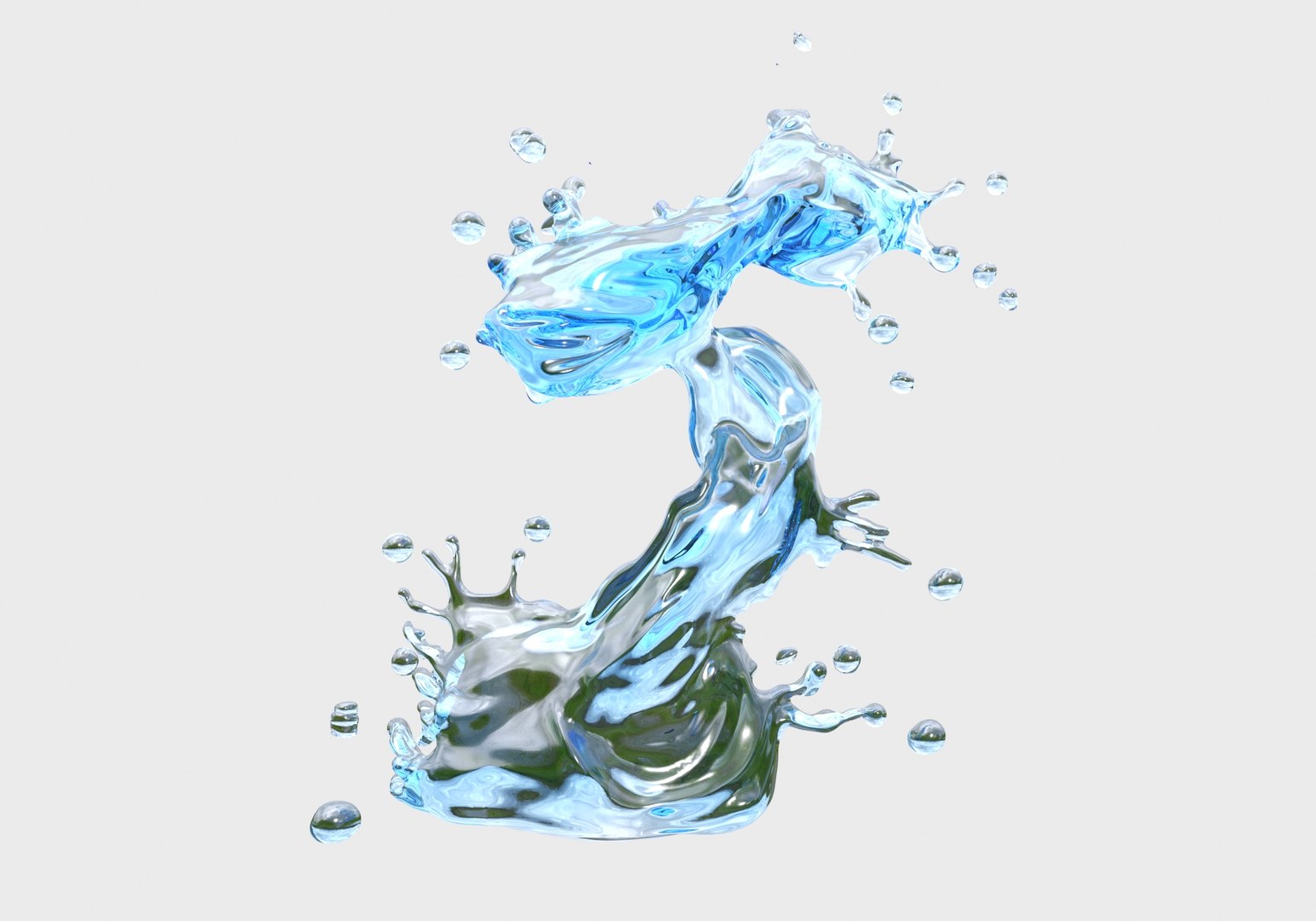 Water Splashes Pack 16 3D - TurboSquid 2173123