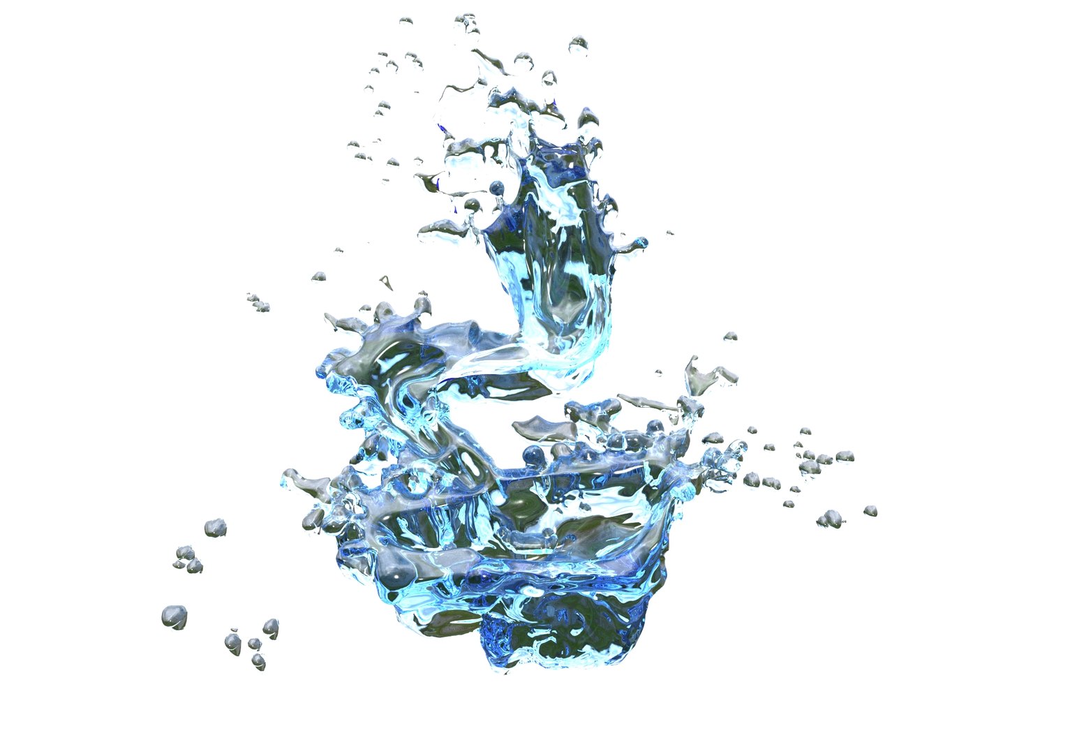 Water Splashes Pack 16 3D - TurboSquid 2173123