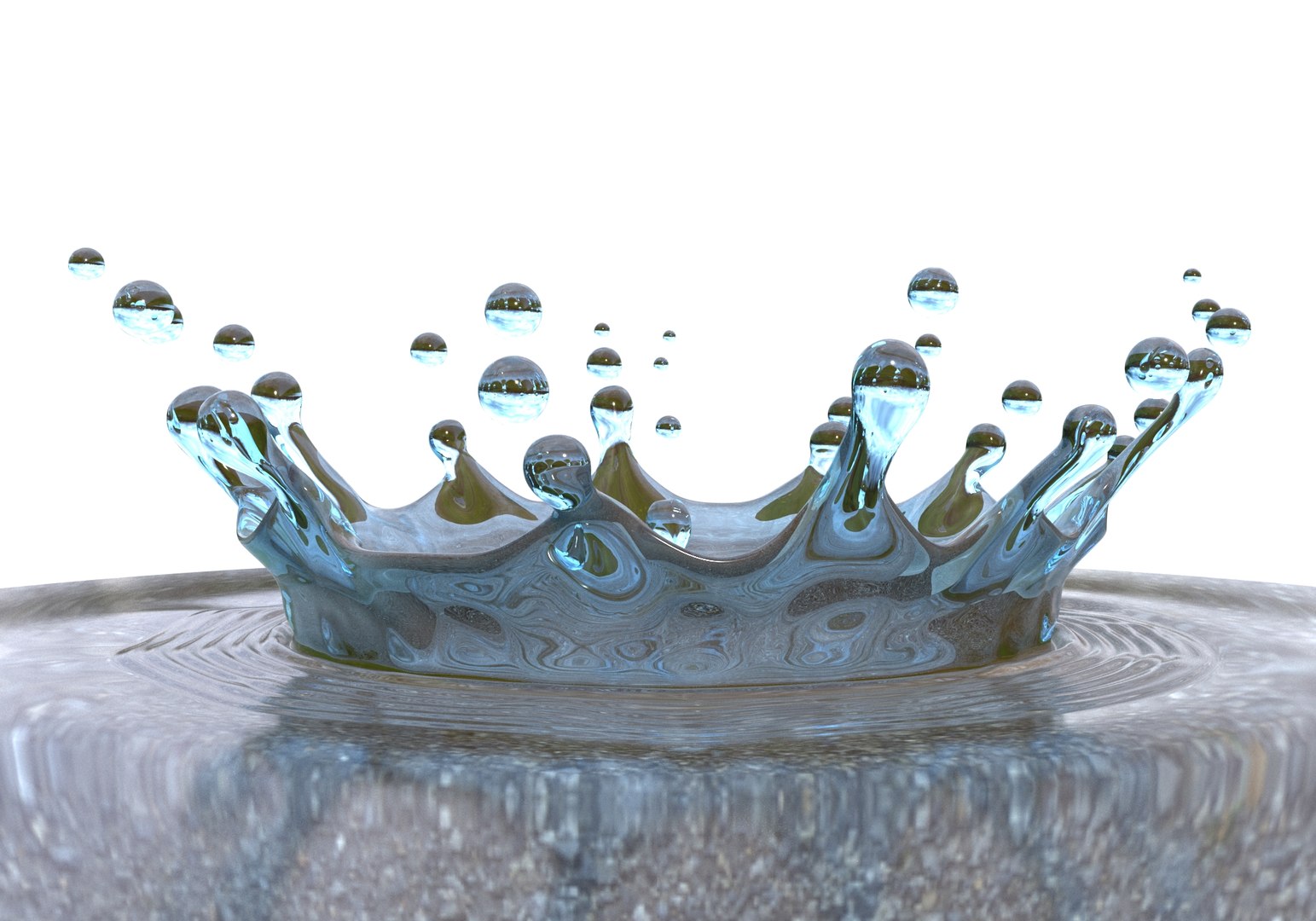Water Splashes Pack 16 3D - TurboSquid 2173123