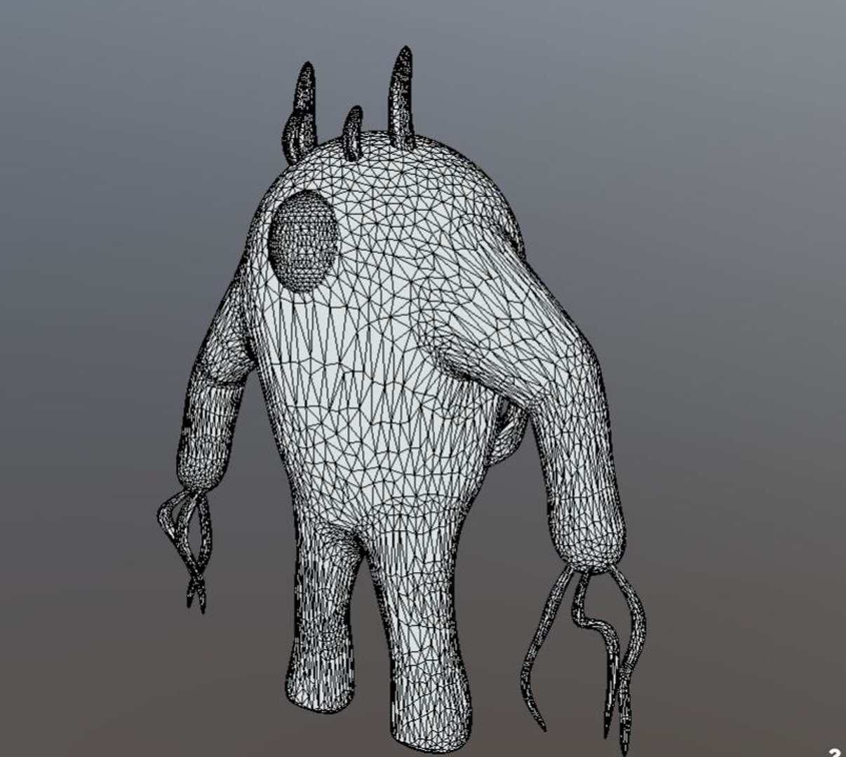 Monster Character 3D Model - TurboSquid 1400739