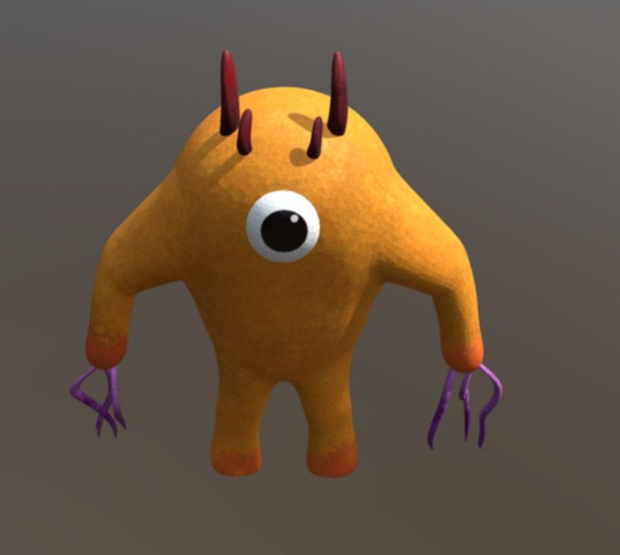 Monster Character 3D Model - TurboSquid 1400739
