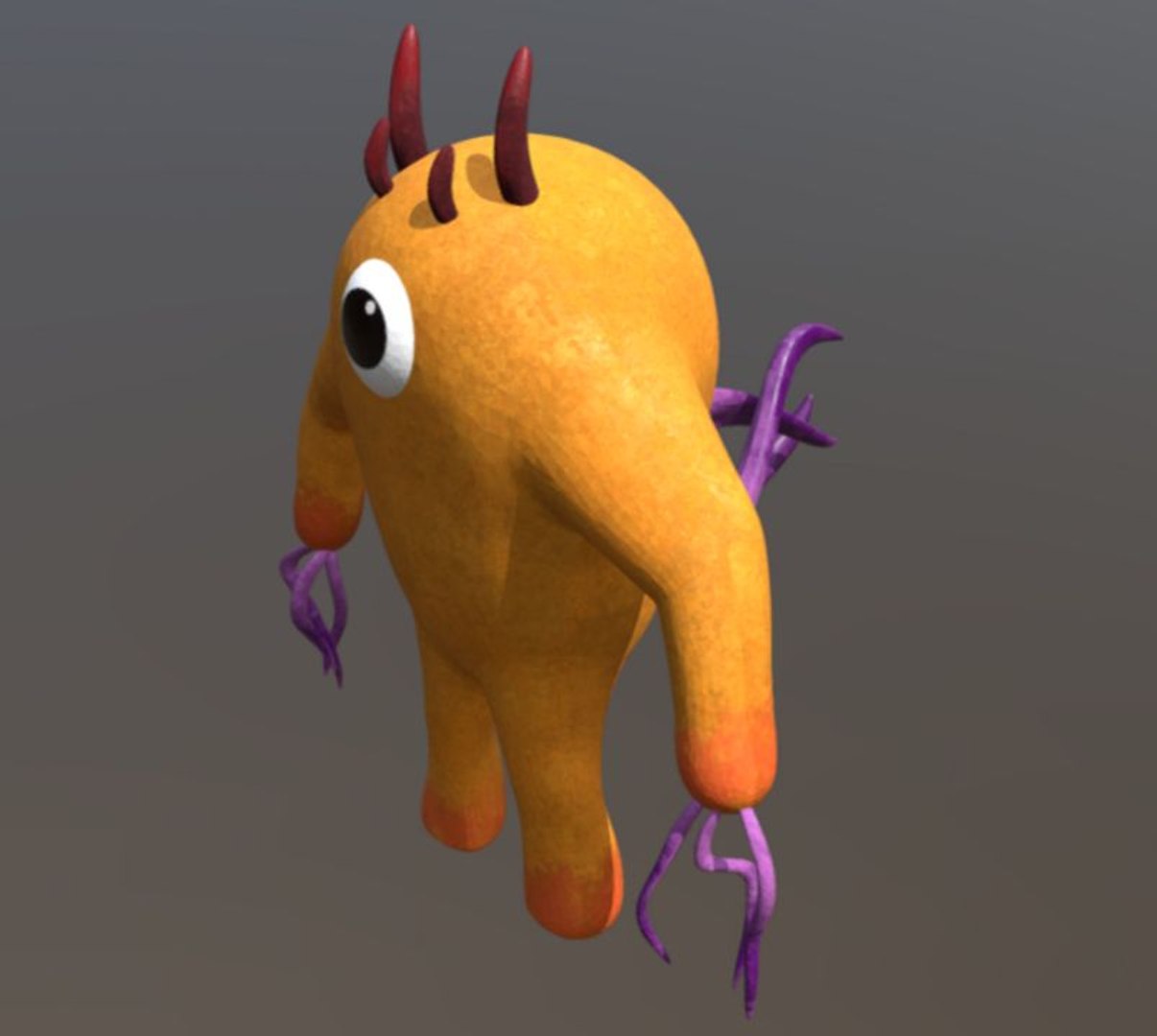 Monster Character 3D Model - TurboSquid 1400739