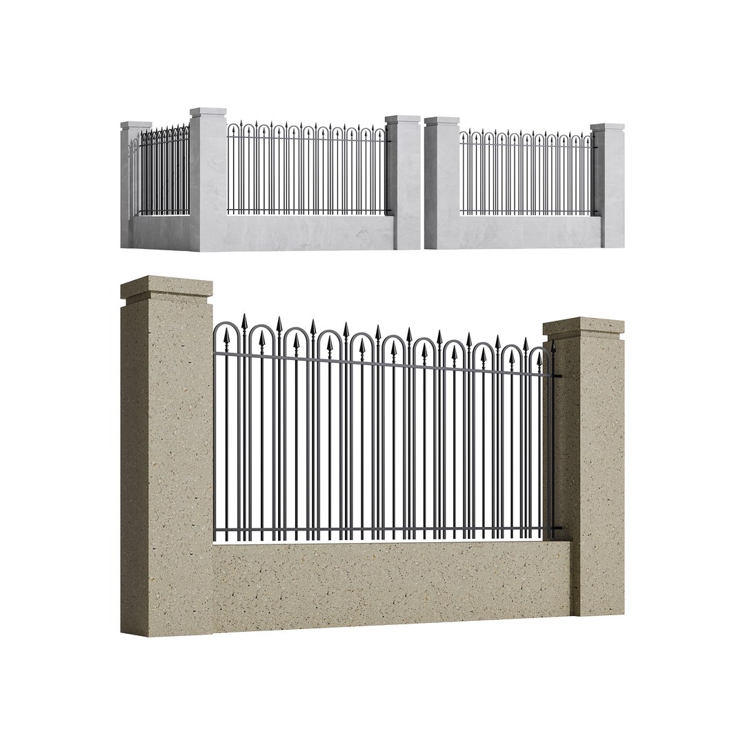 3D Model Fencing 24 - TurboSquid 2359547