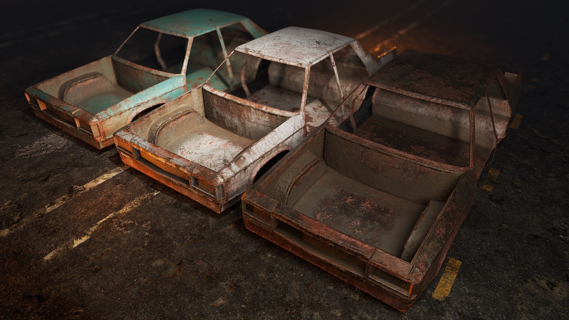 Old Car Body - 3D Model - TurboSquid 1659918