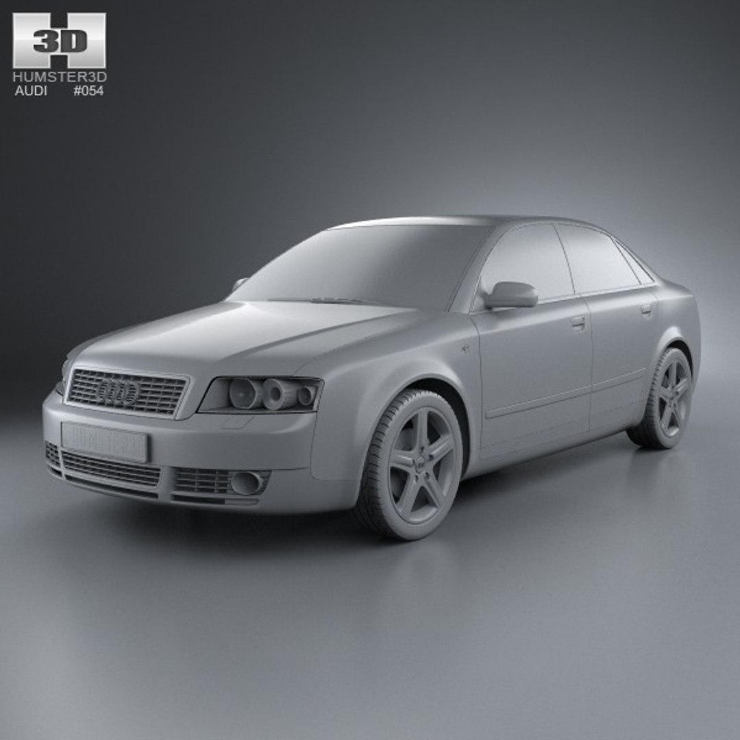 sedan 2002 4 3d model