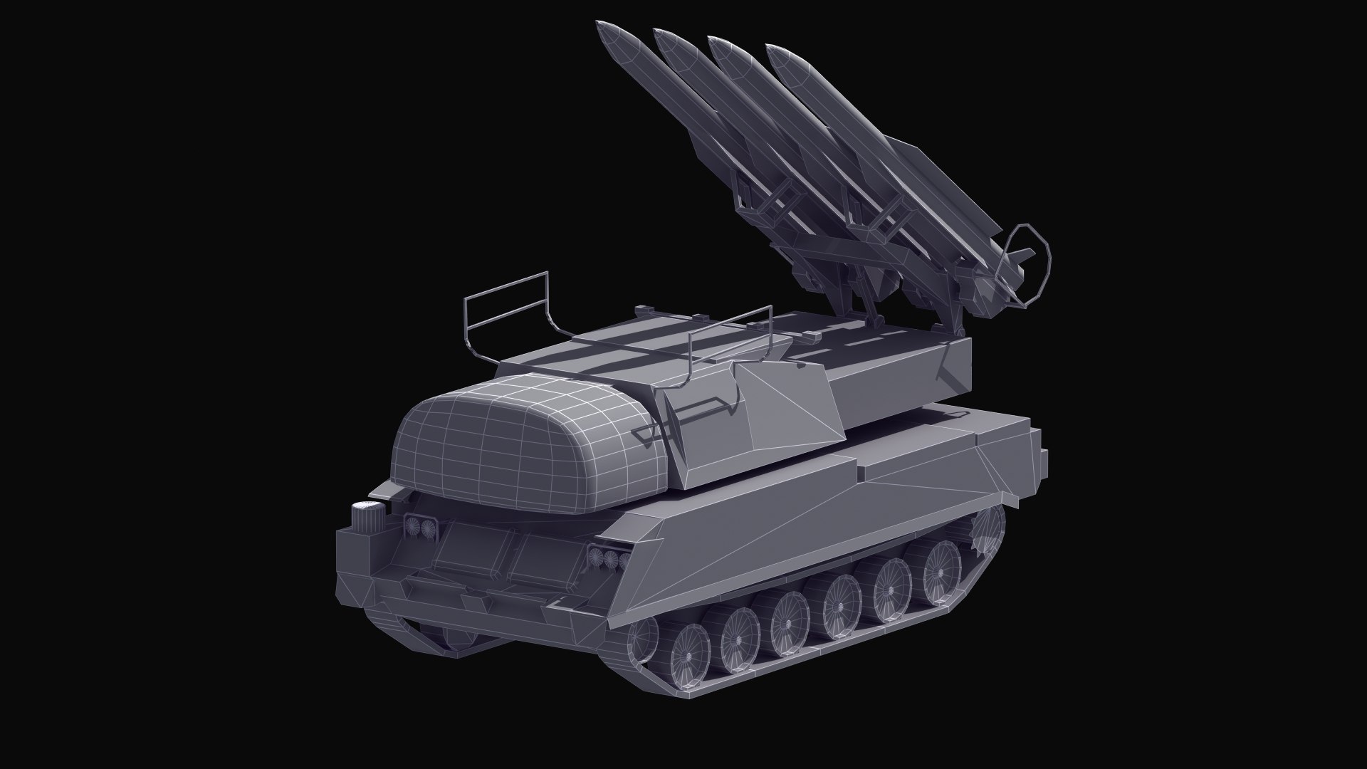 3D 9K37 Buk SAM System - TurboSquid 1875370