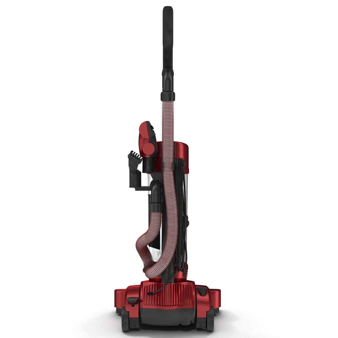 3d Model Upright Vacuum Cleaner Cleaning