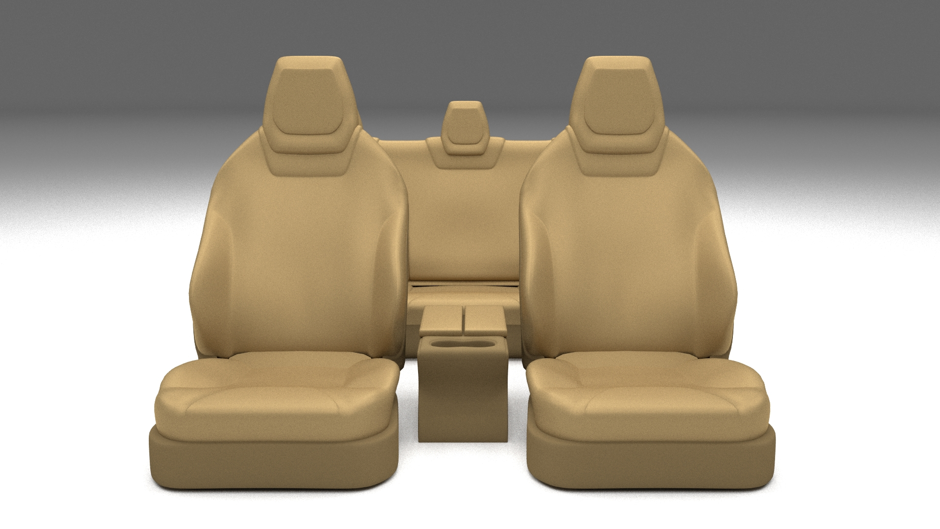 Tesla S Seats Obj