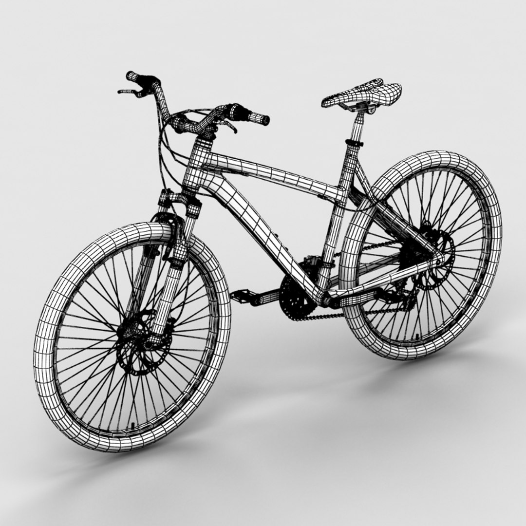 3d Mountain Bike Model