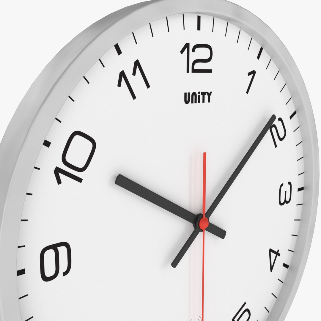 3dsmax Wall Clock