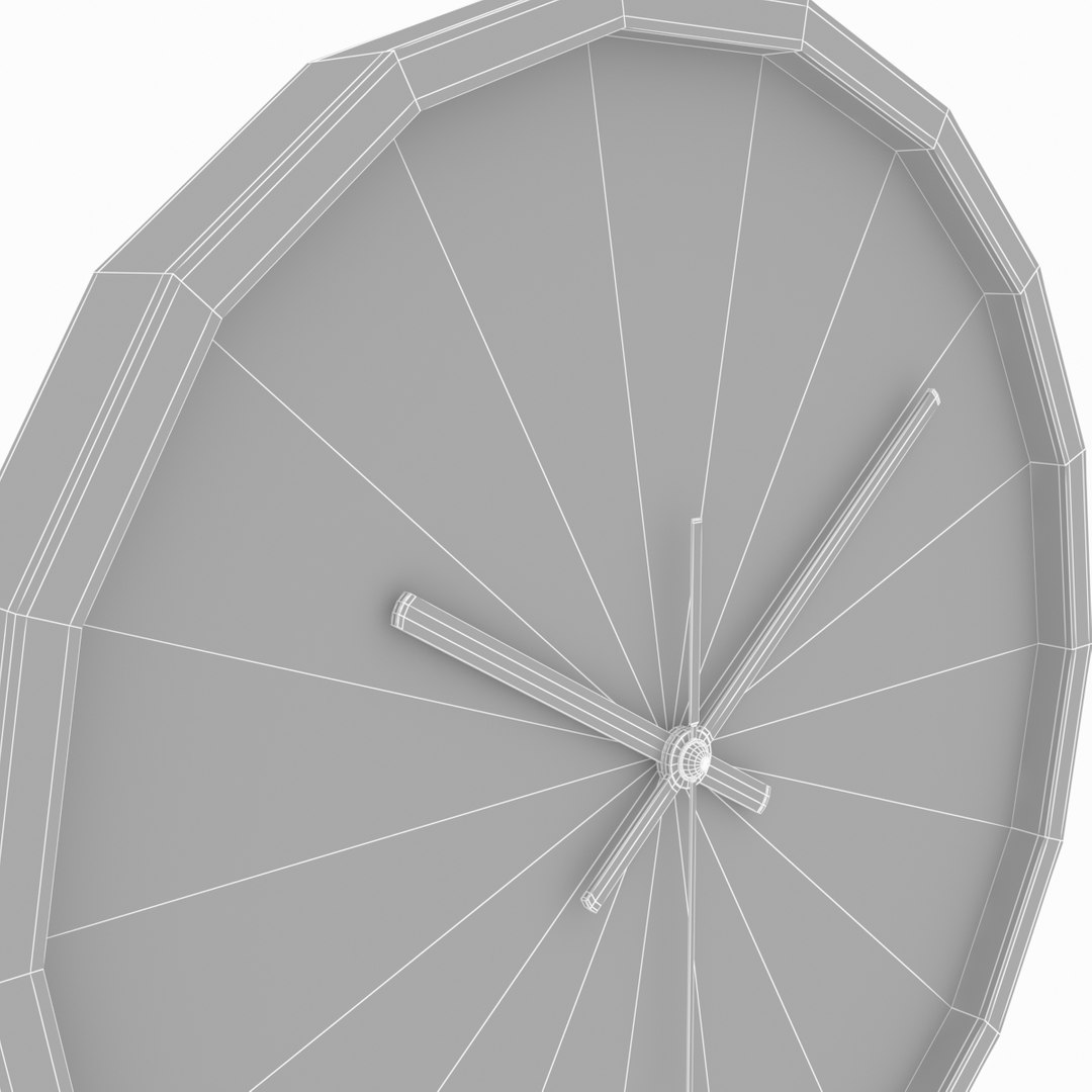 3dsmax Wall Clock