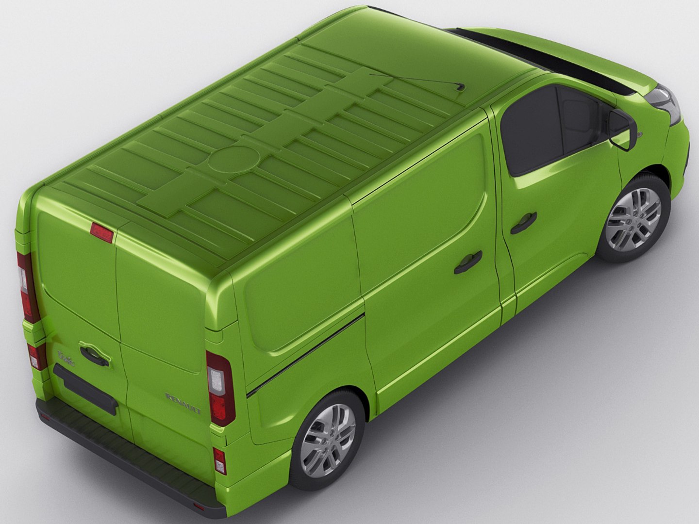3d Model Renault Trafic 2015