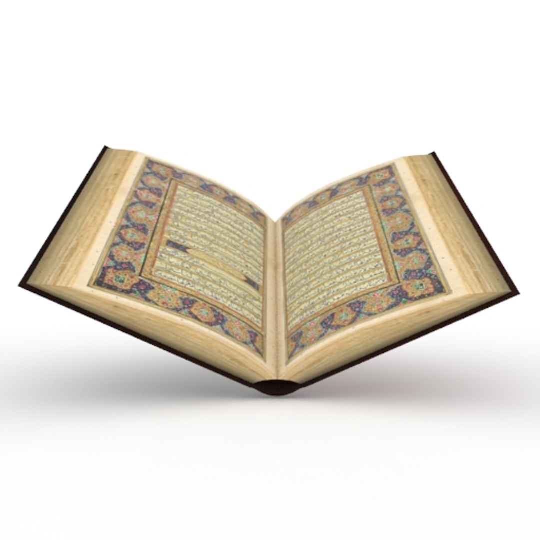 3D Model Quran - TurboSquid 1296044