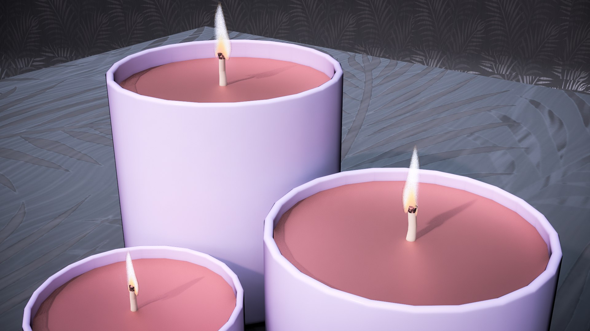 Free Matte Candle Lilin 3D Model - TurboSquid 2105489