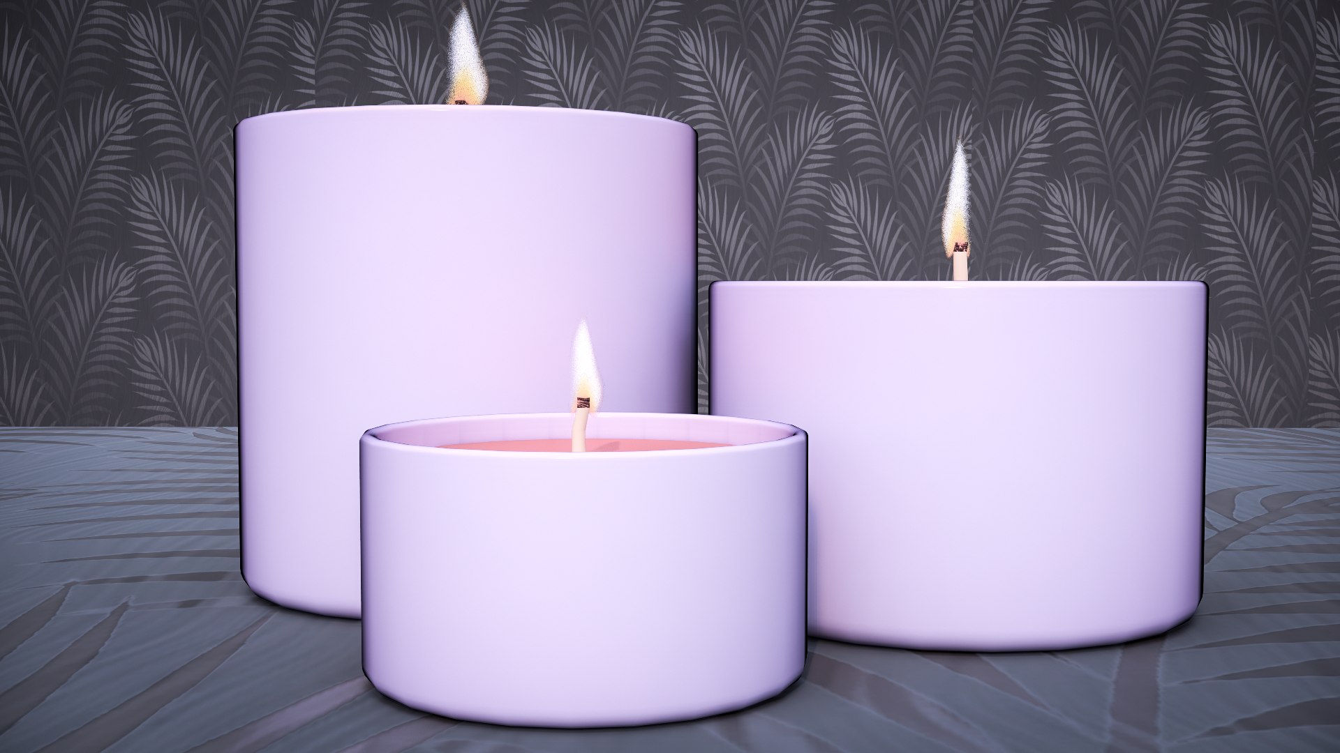 Free Matte Candle Lilin 3D Model - TurboSquid 2105489