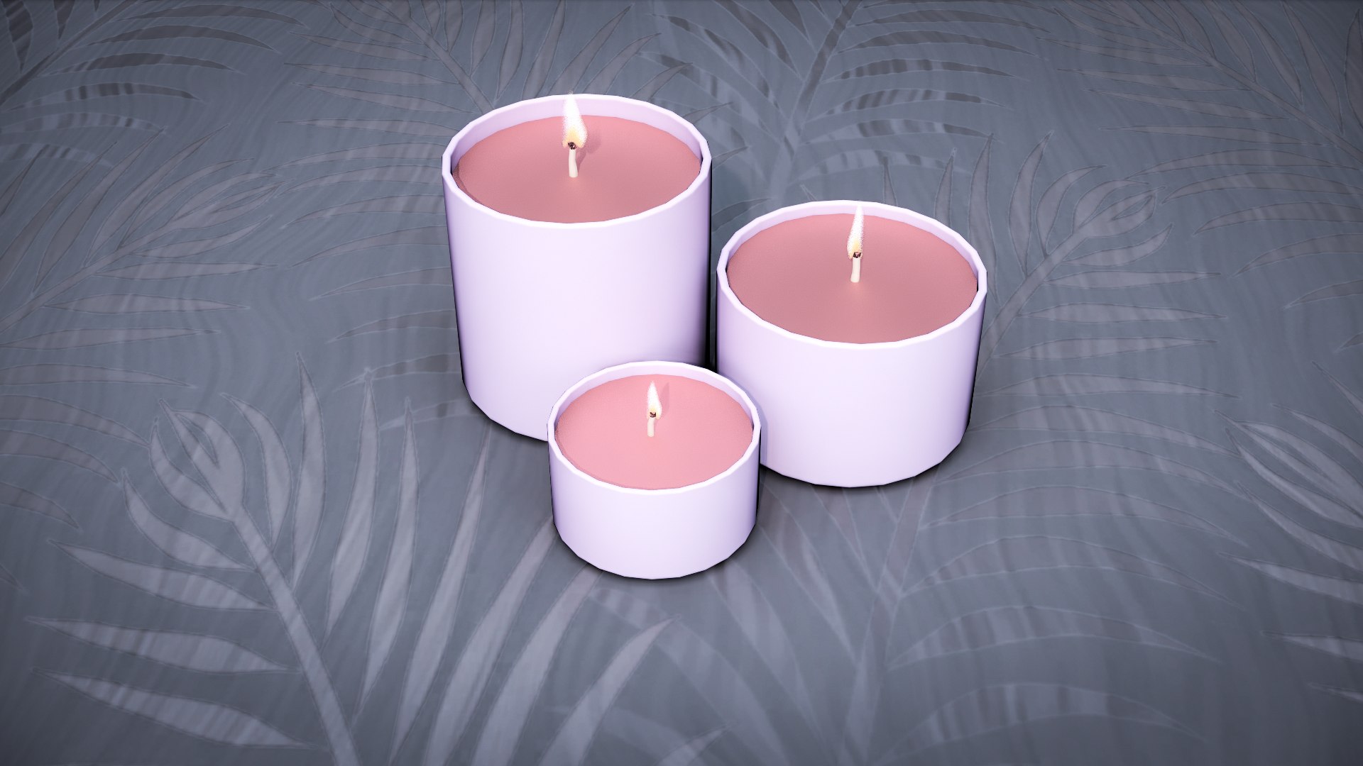 Free Matte Candle Lilin 3D Model - TurboSquid 2105489