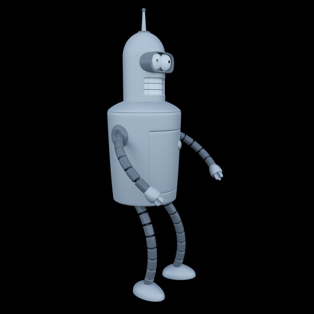 Bender Futurama 3D Model - TurboSquid 1399961