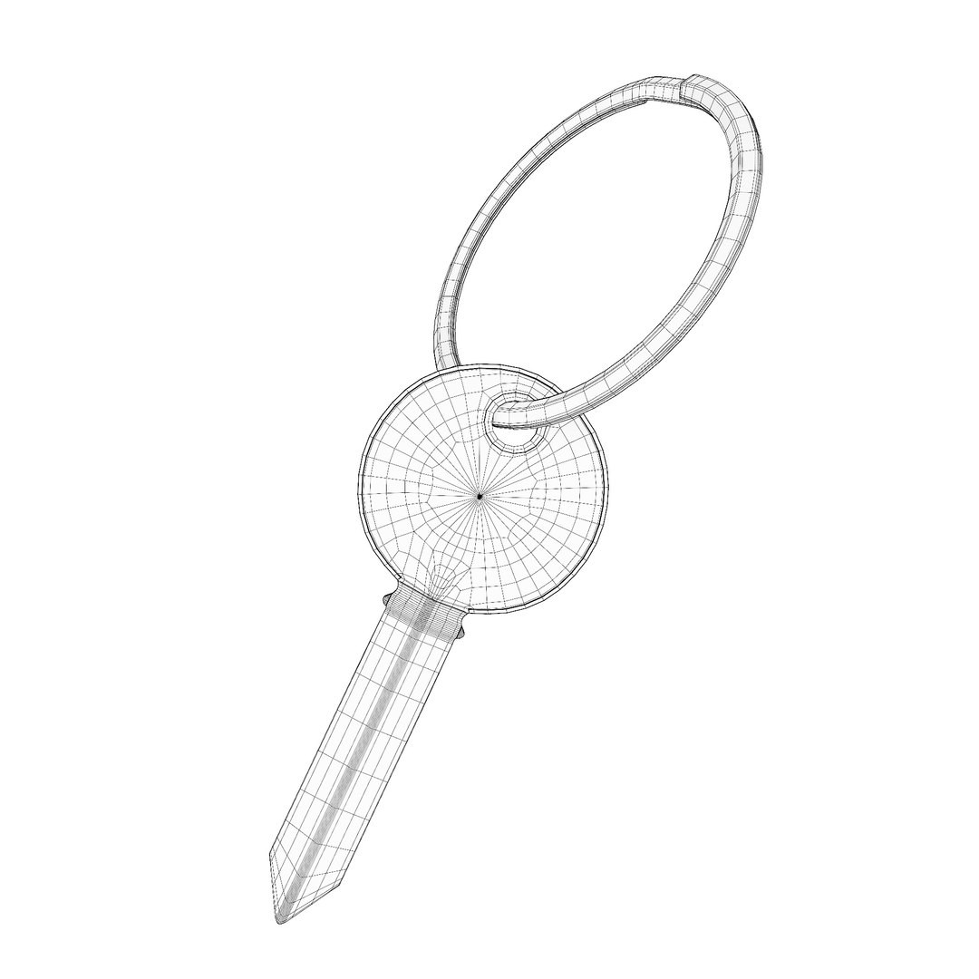 3D Metal key 3dmodel - TurboSquid 1982734