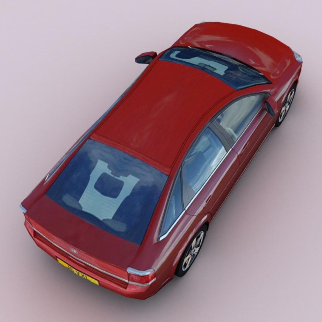 2006 Vauxhall Opel Vectra 3d Model