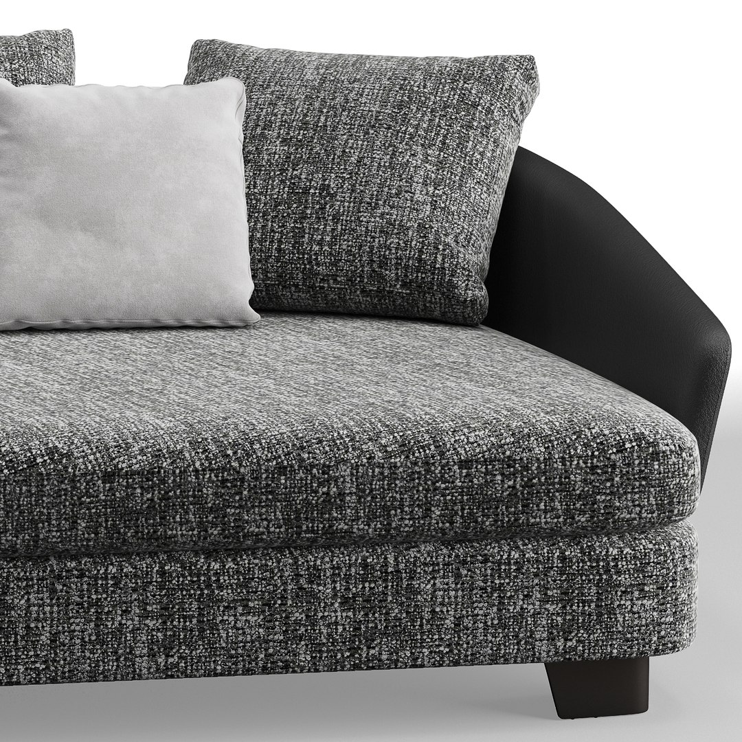 Minotti Lawson Sofa 3D Model - TurboSquid 1781236