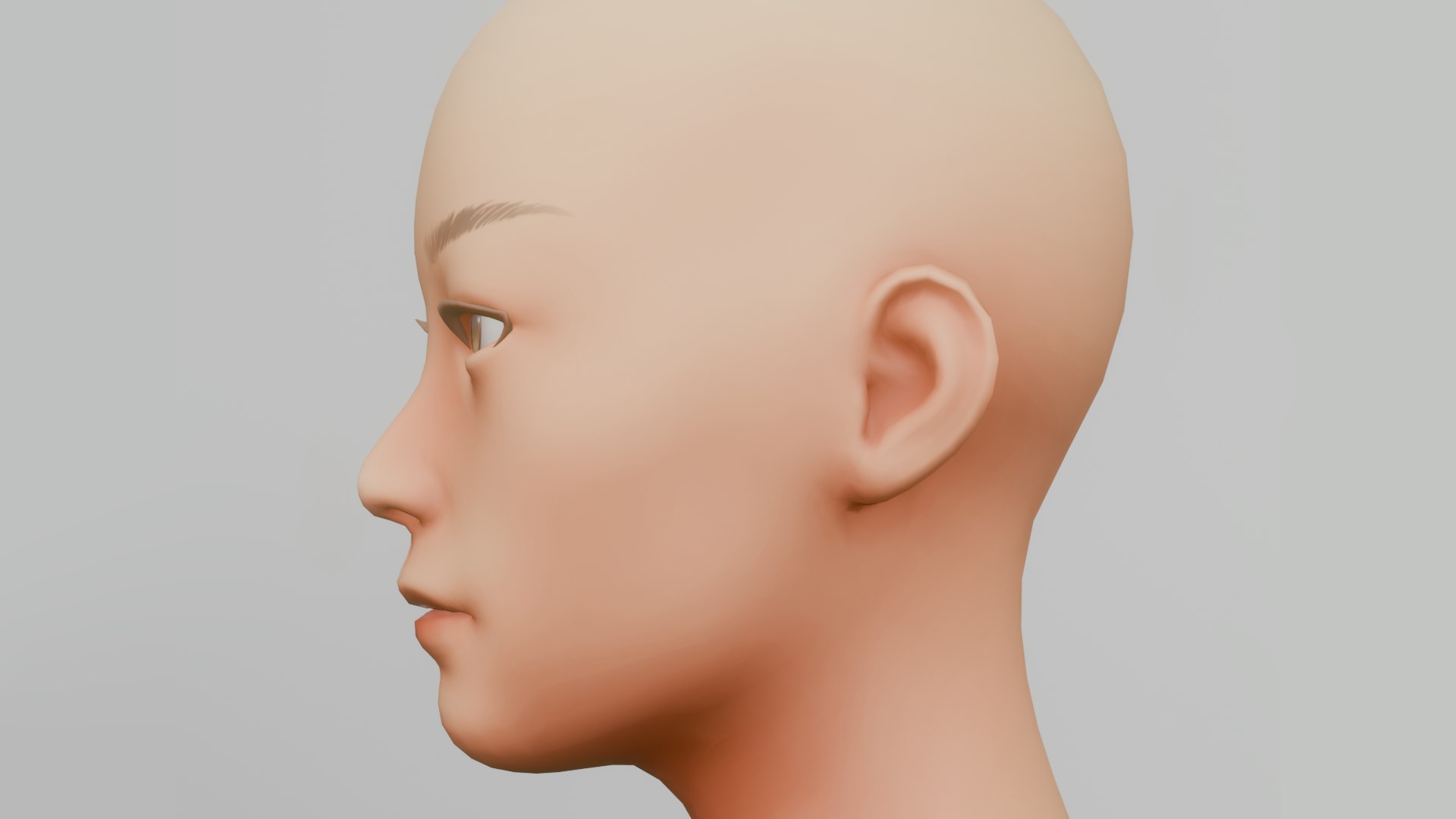 3D Stylized Female Base Mesh Model - TurboSquid 2285584